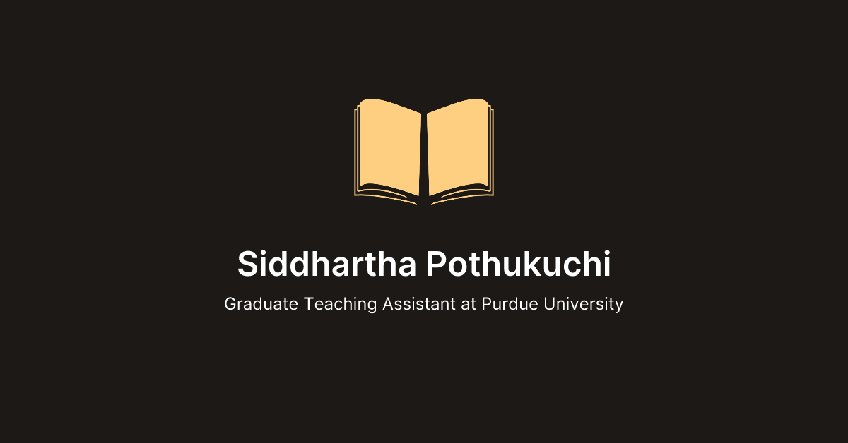 Siddhartha Pothukuchi