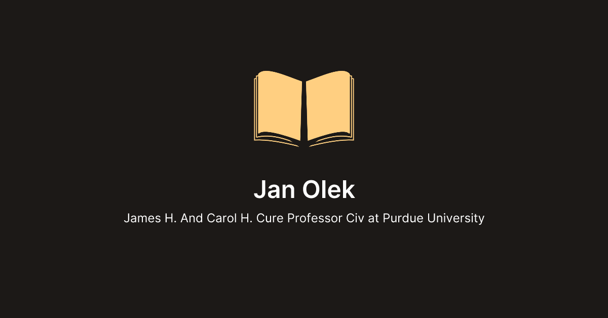 Jan Olek