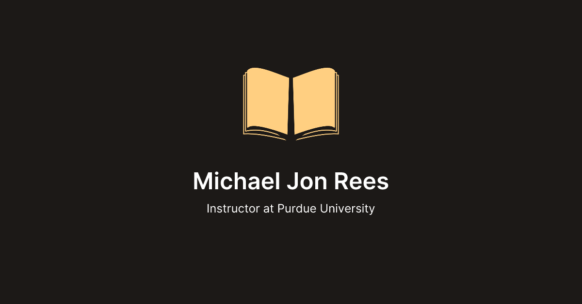 Michael Jon Rees
