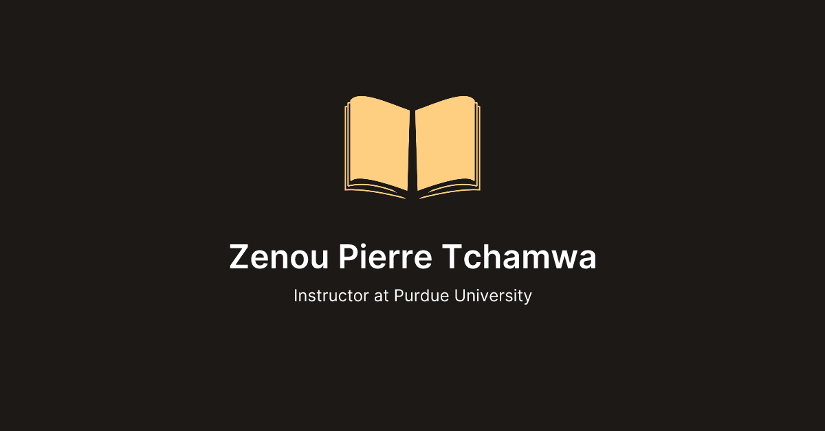 Zenou Pierre Tchamwa