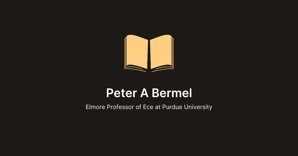 Peter A Bermel