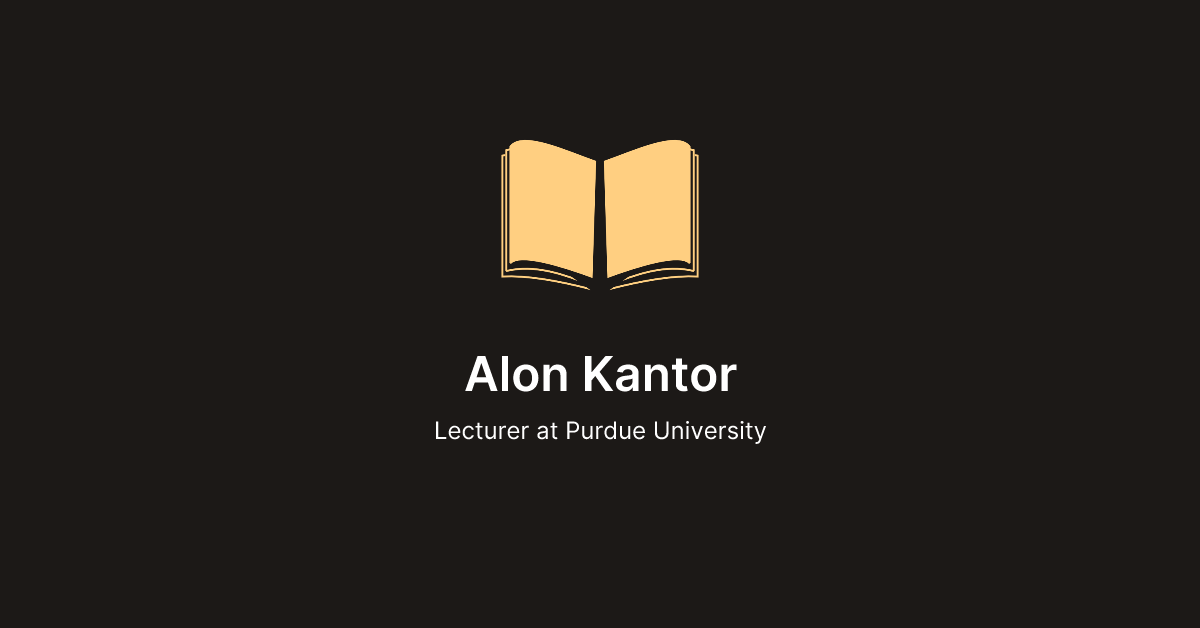 Alon Kantor