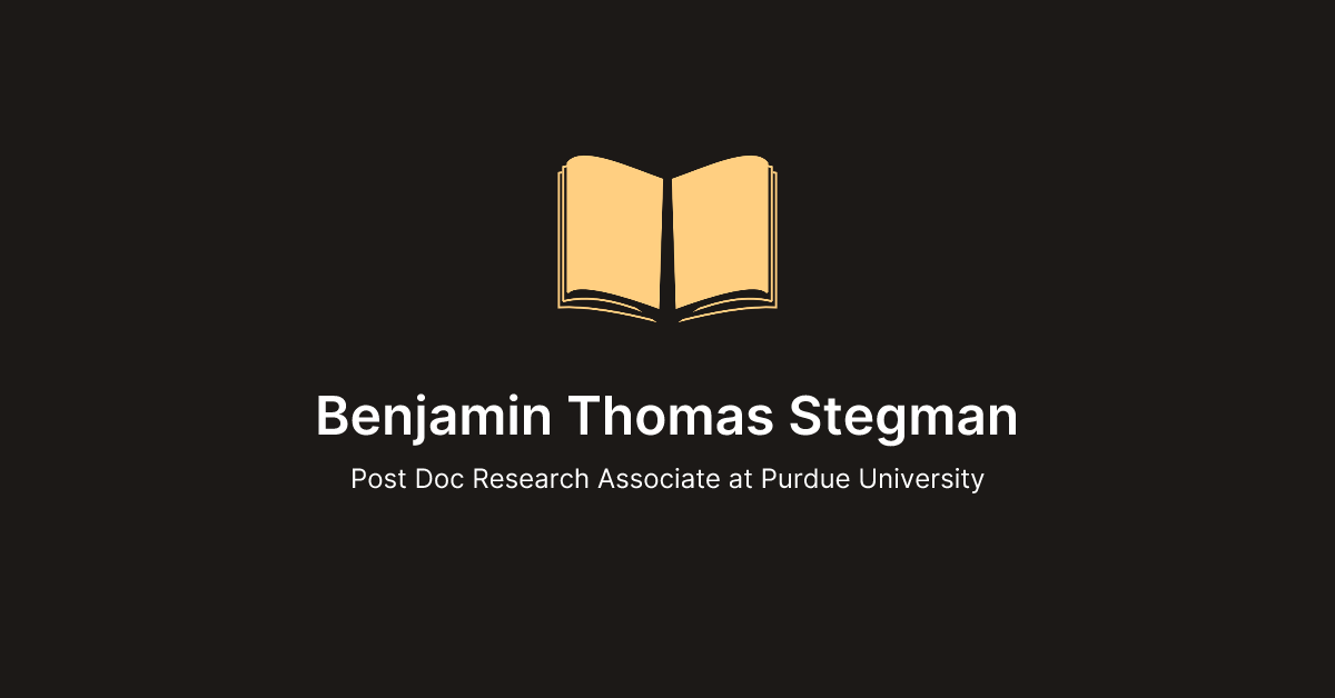 Benjamin Thomas Stegman