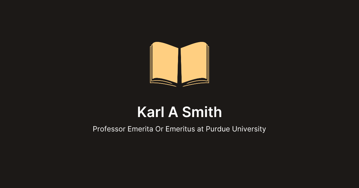 Karl A Smith