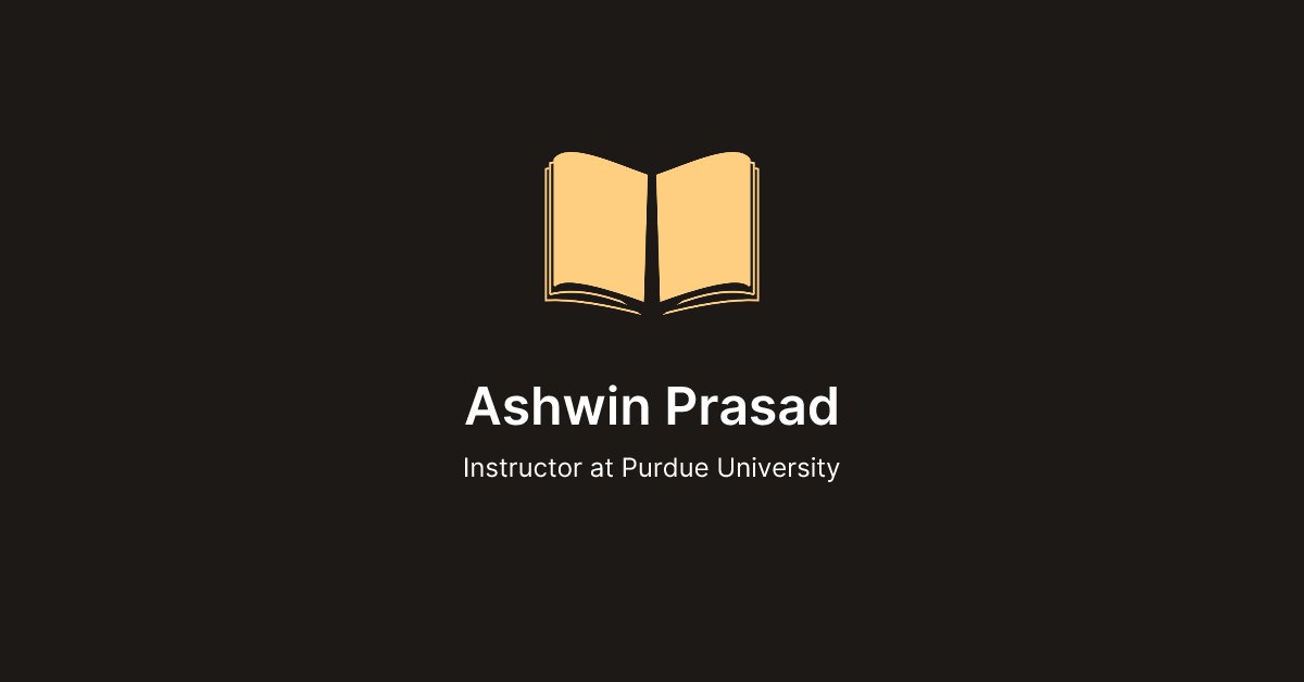 Ashwin Prasad