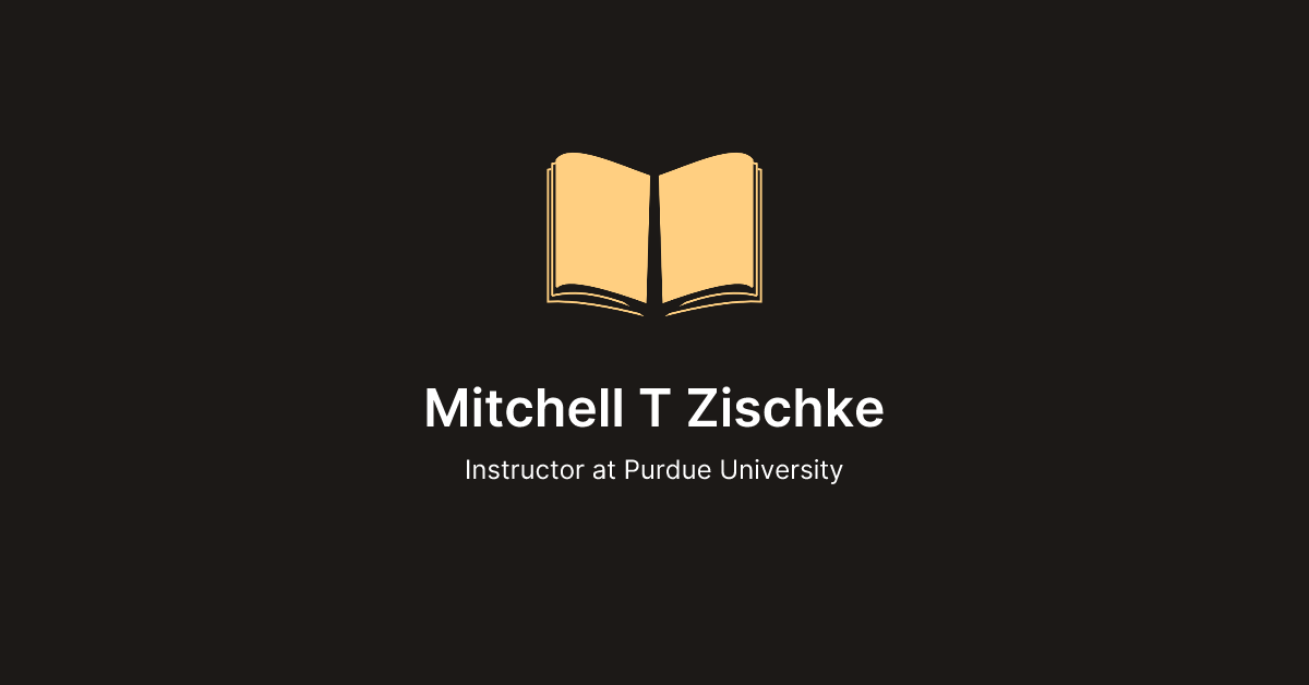 Mitchell T Zischke
