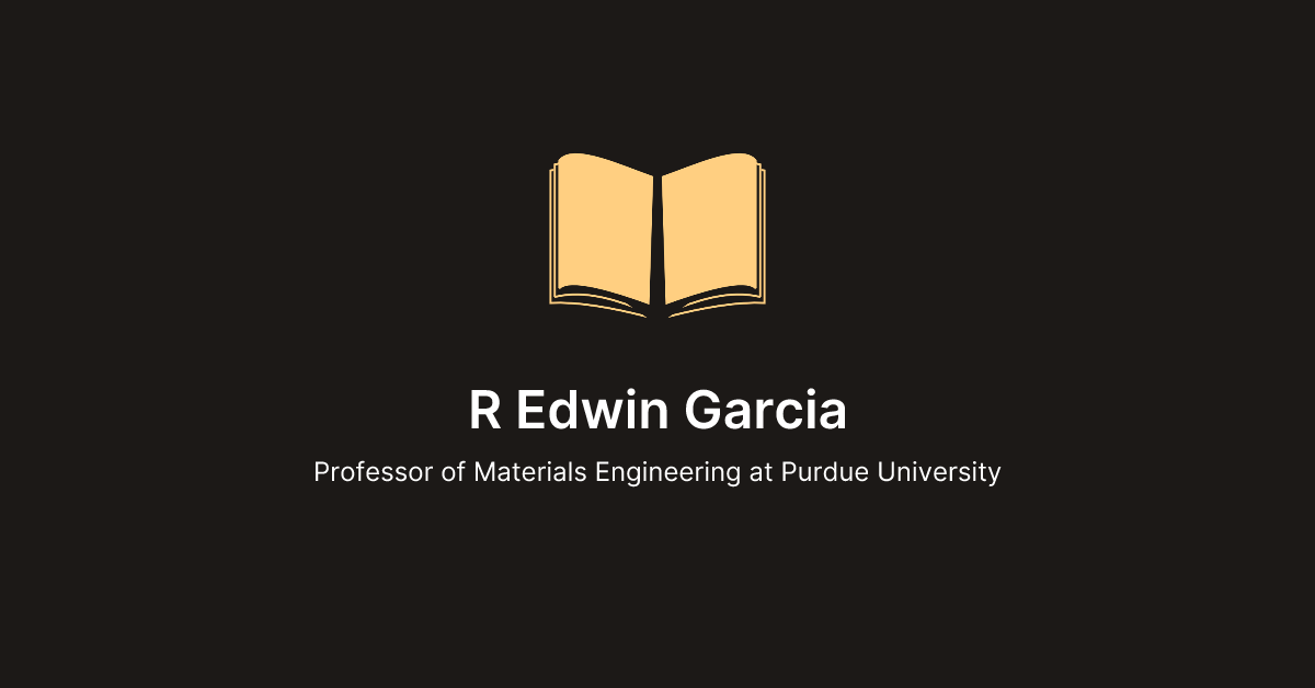 R Edwin Garcia