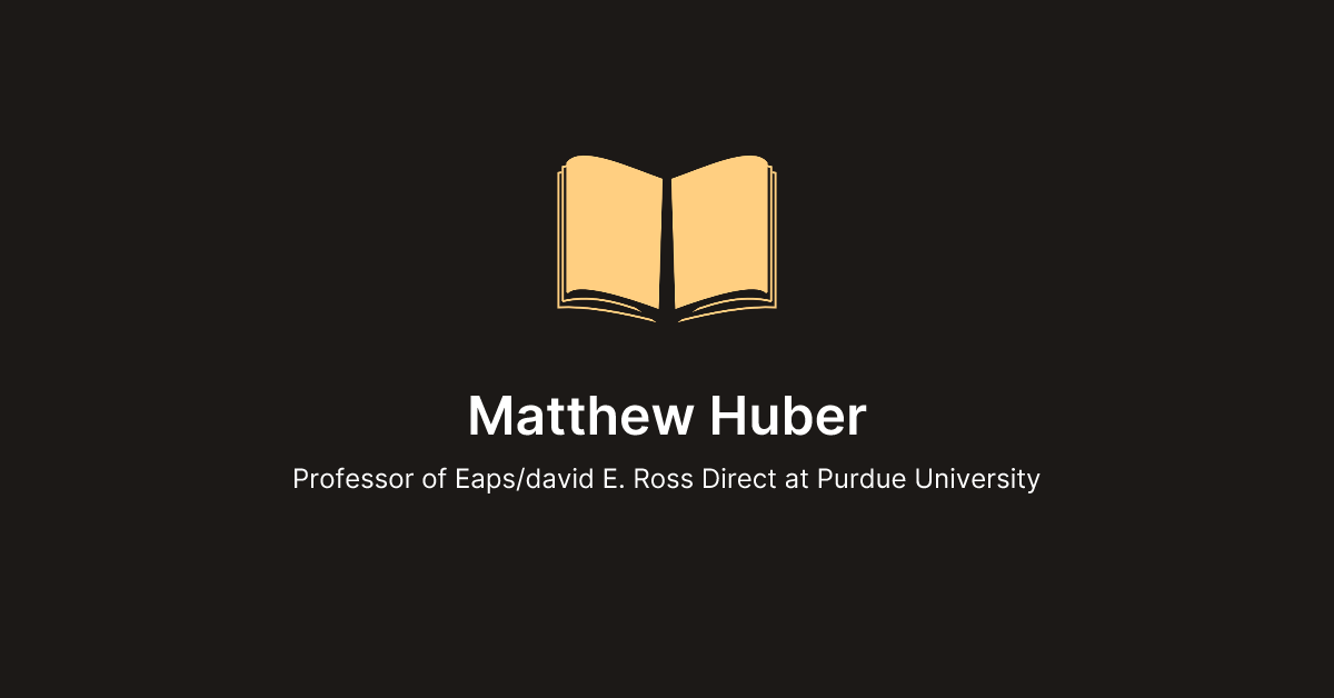 Matthew Huber