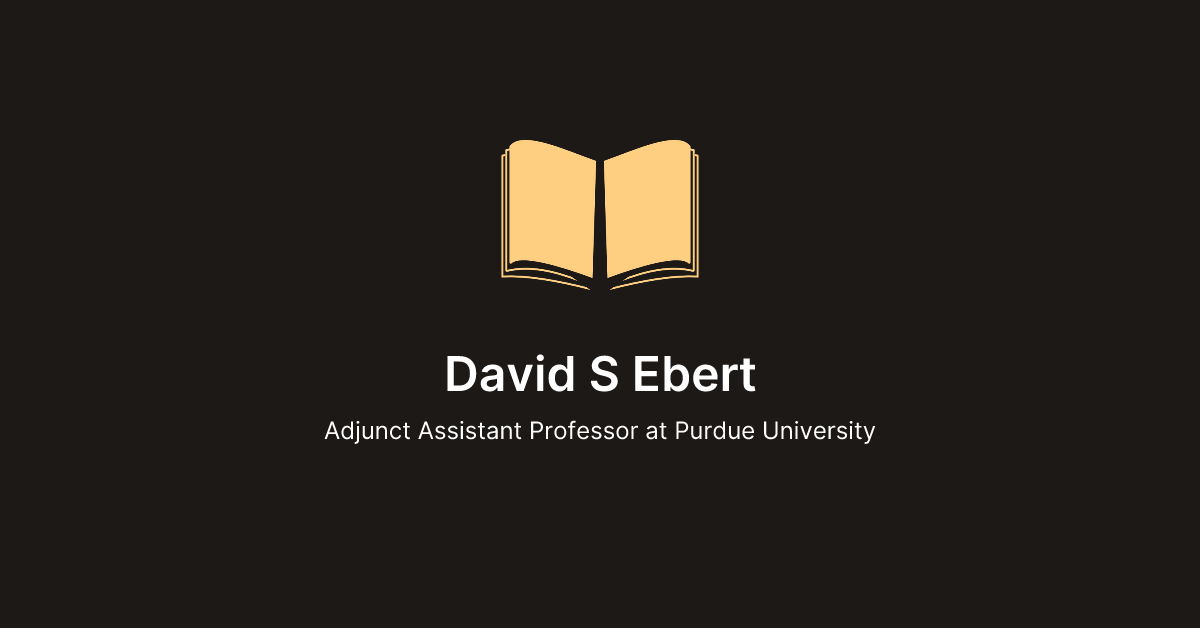 David S Ebert