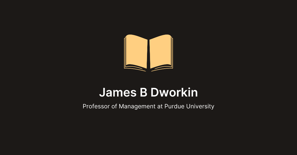 James B Dworkin