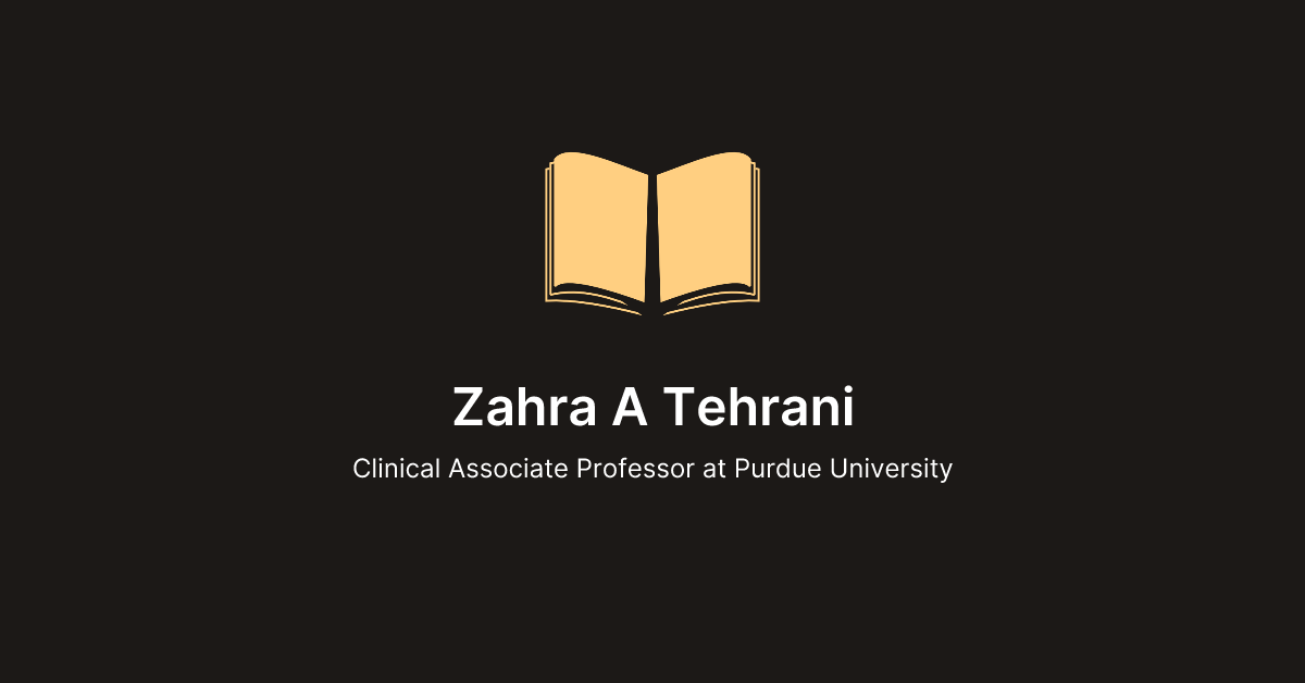 Zahra A Tehrani