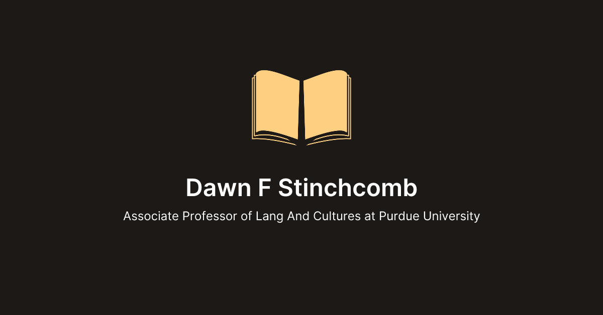 Dawn F Stinchcomb