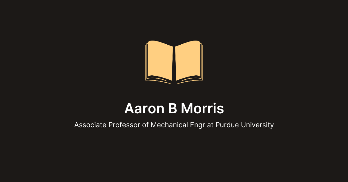 Aaron B Morris