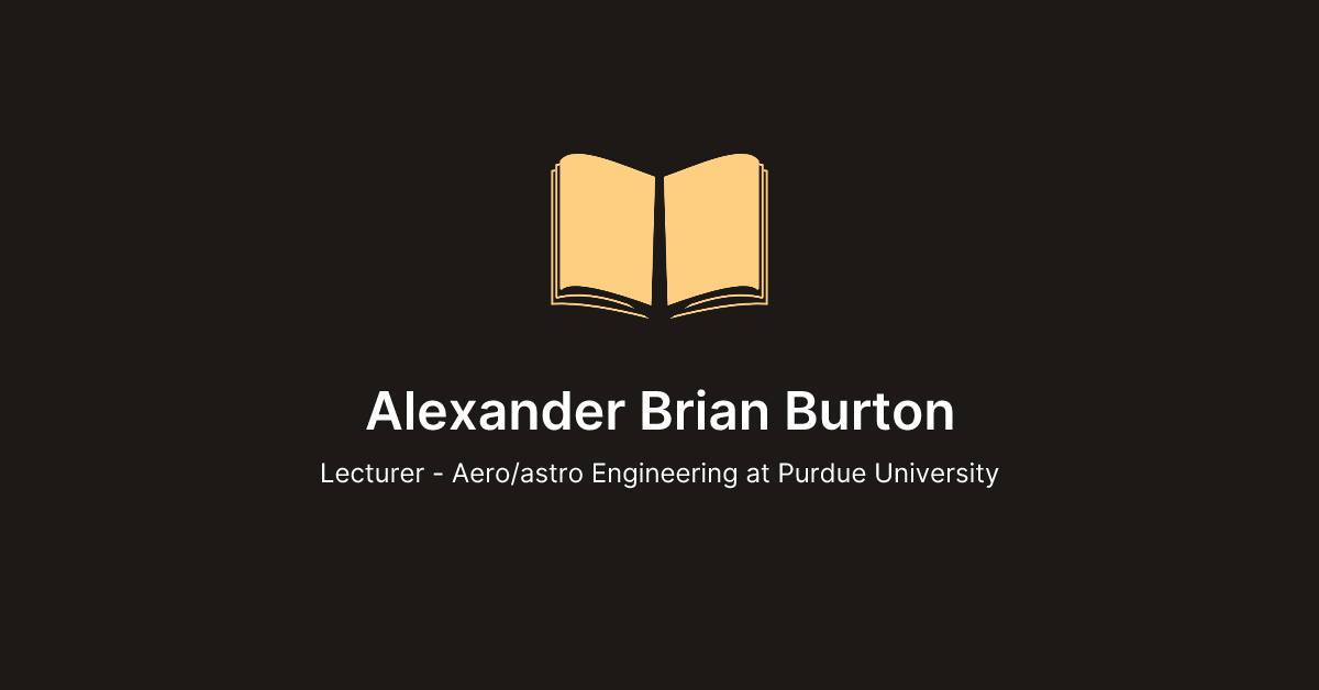 Alexander Brian Burton