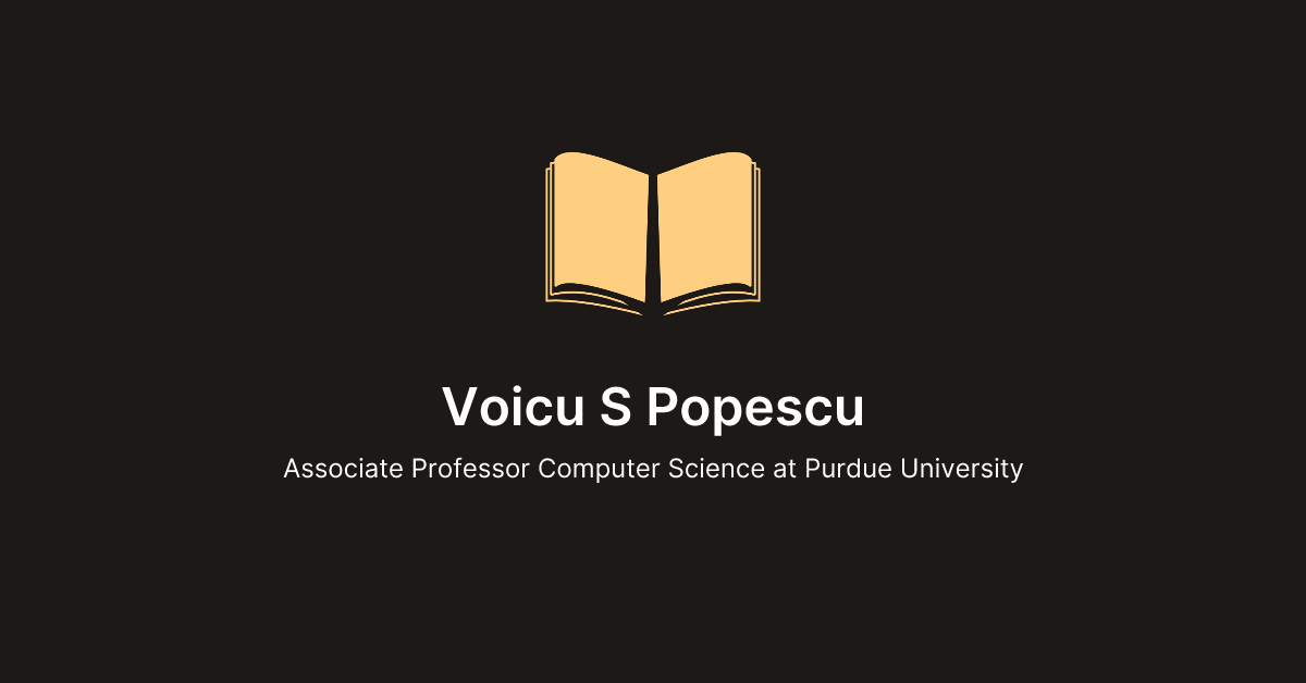 Voicu S Popescu