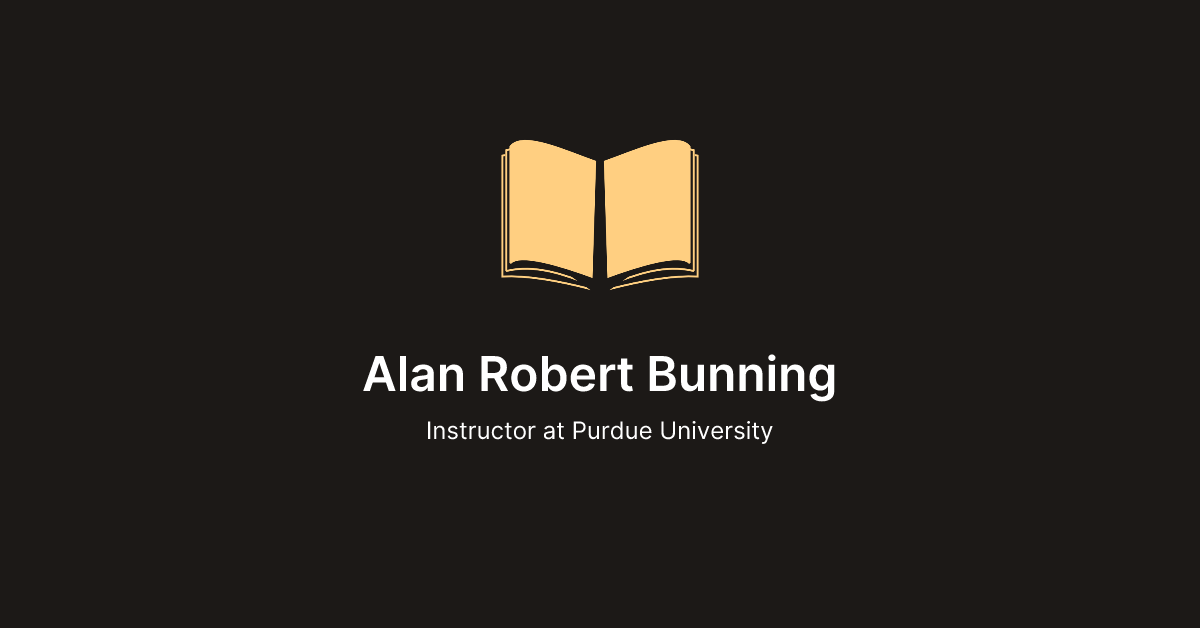 Alan Robert Bunning