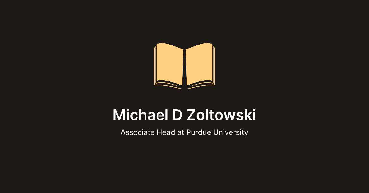 Michael D Zoltowski