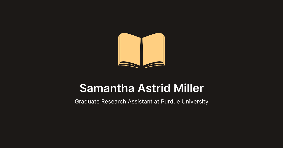 Samantha Astrid Miller