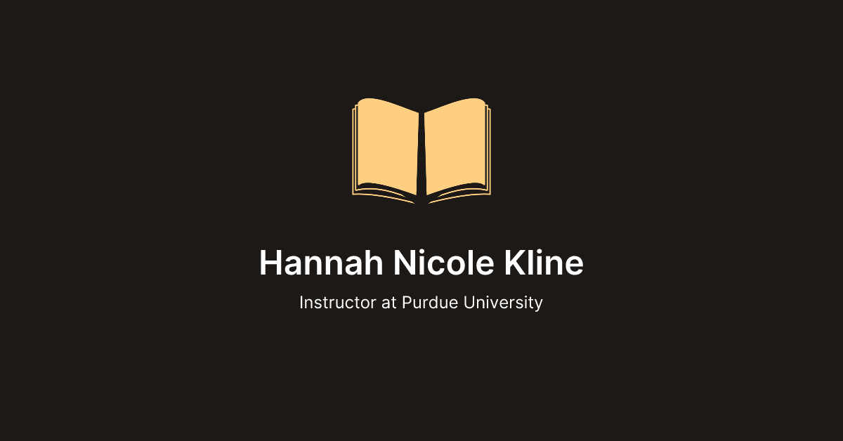 Hannah Nicole Kline