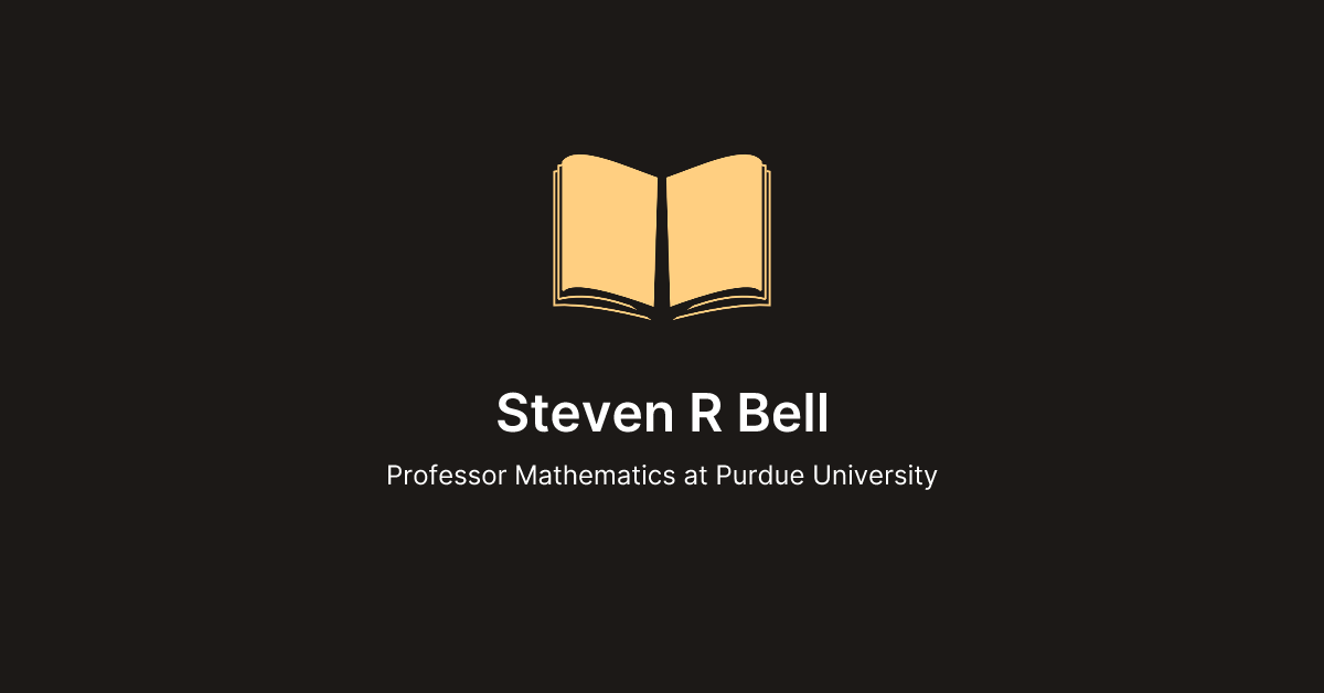 Steven R Bell