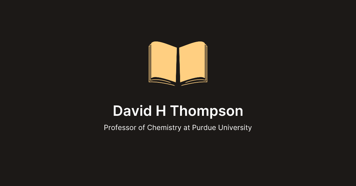 David H Thompson