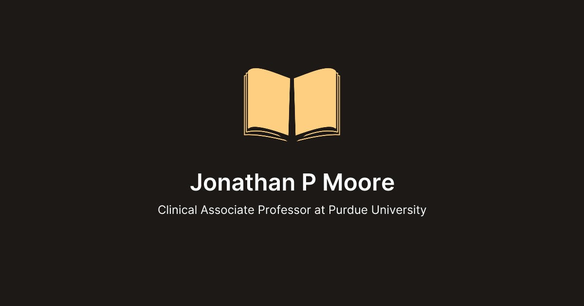 Jonathan P Moore