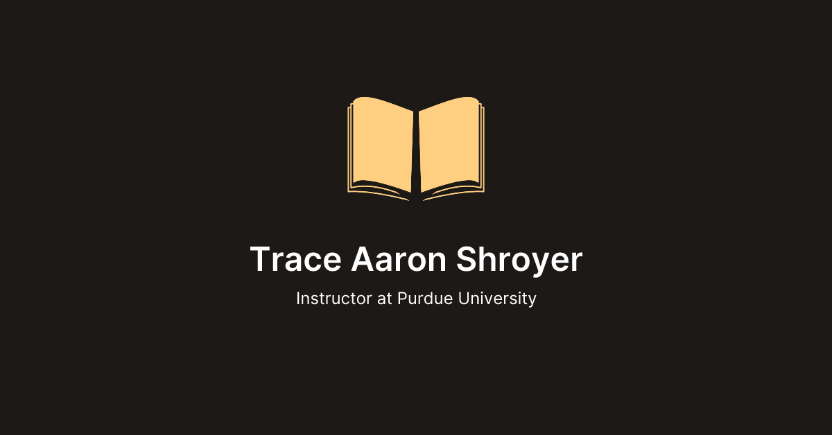Trace Aaron Shroyer