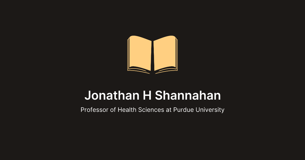 Jonathan H Shannahan