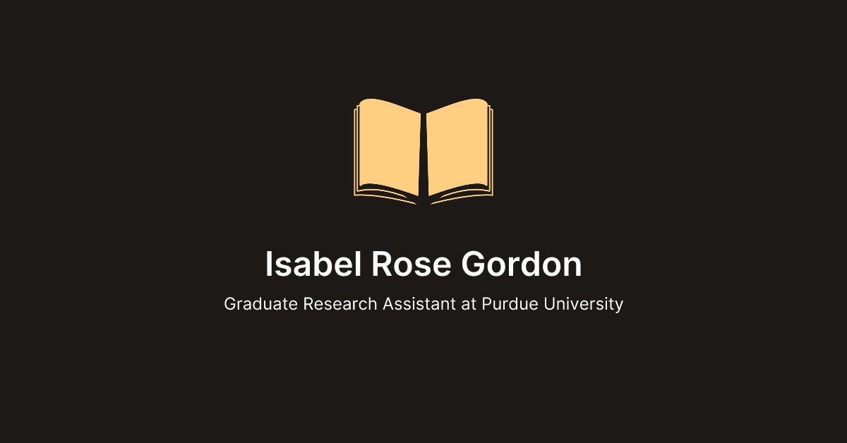 Isabel Rose Gordon