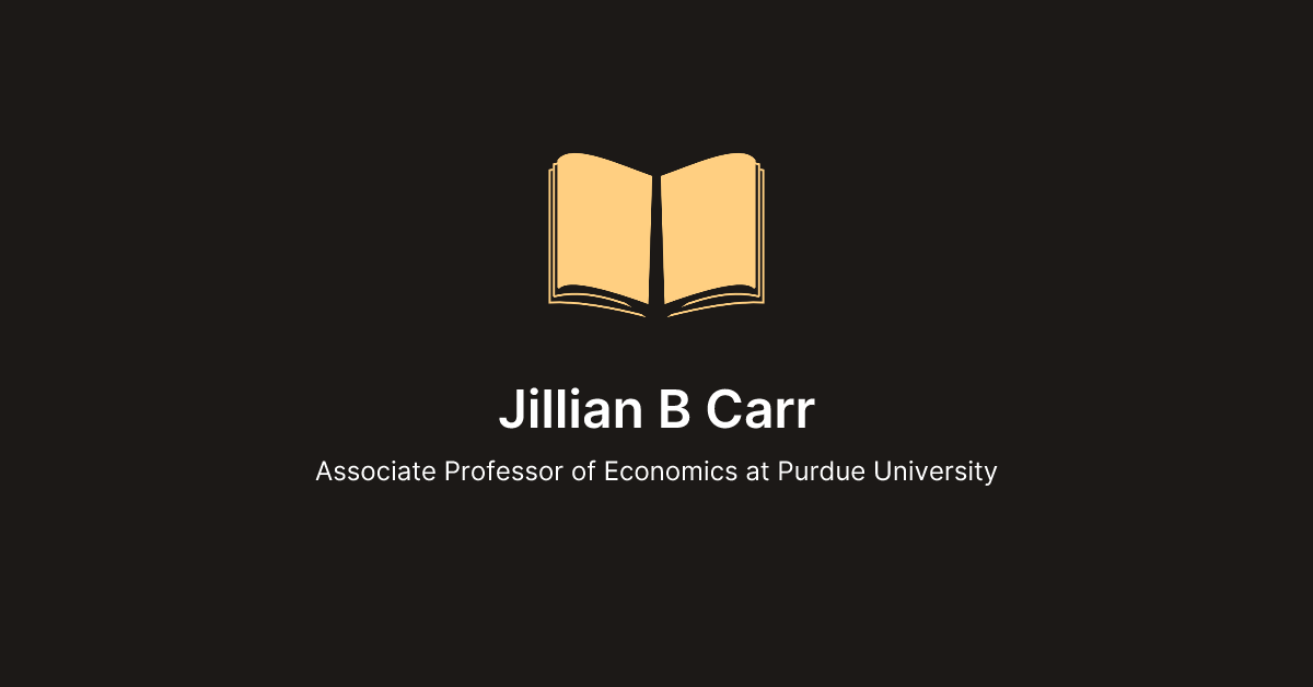Jillian B Carr