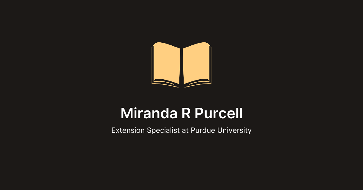 Miranda R Purcell