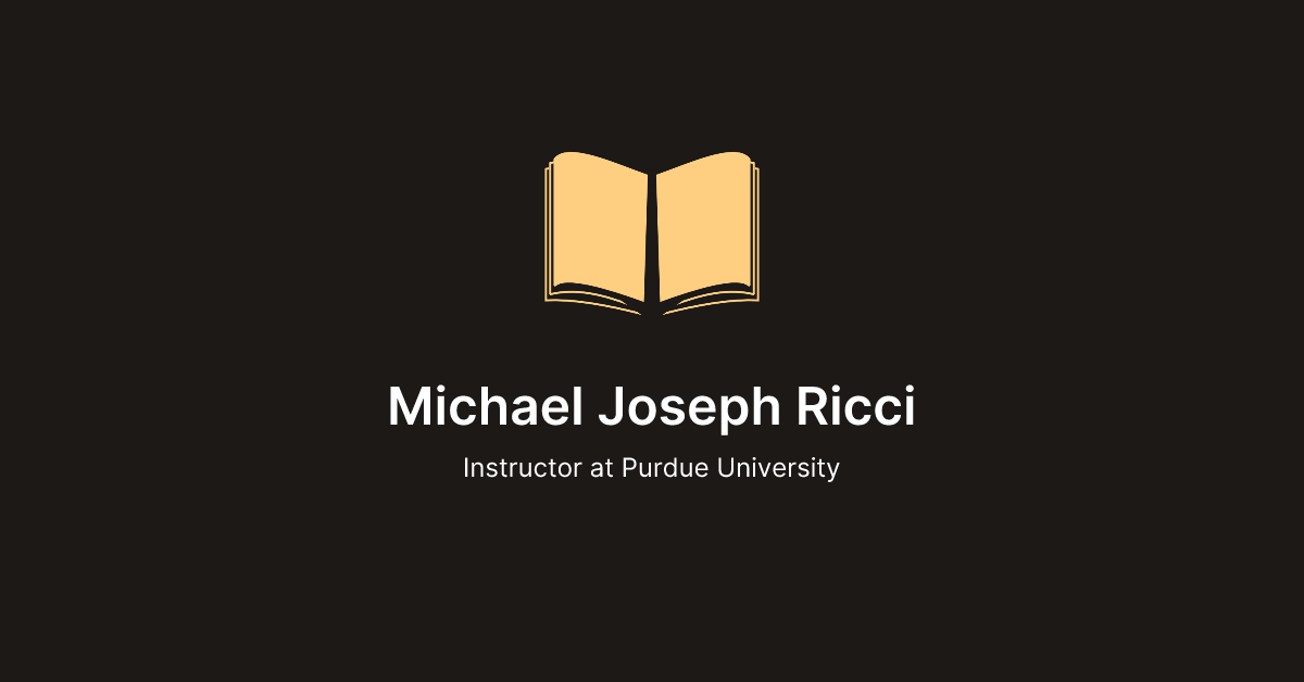 Michael Joseph Ricci