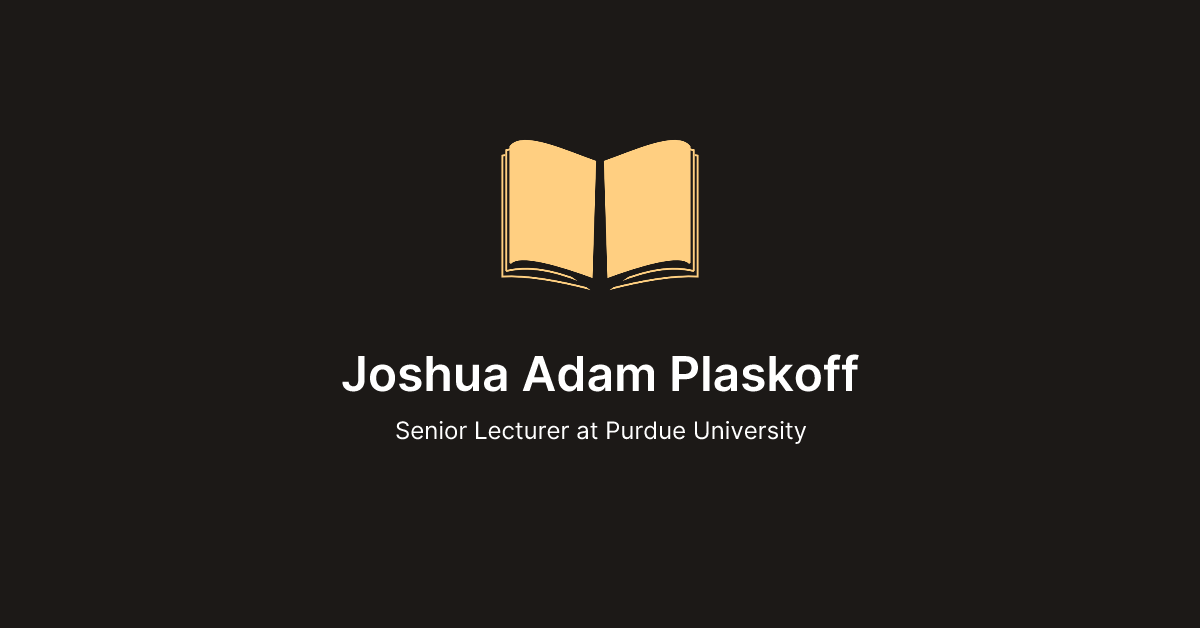 Joshua Adam Plaskoff