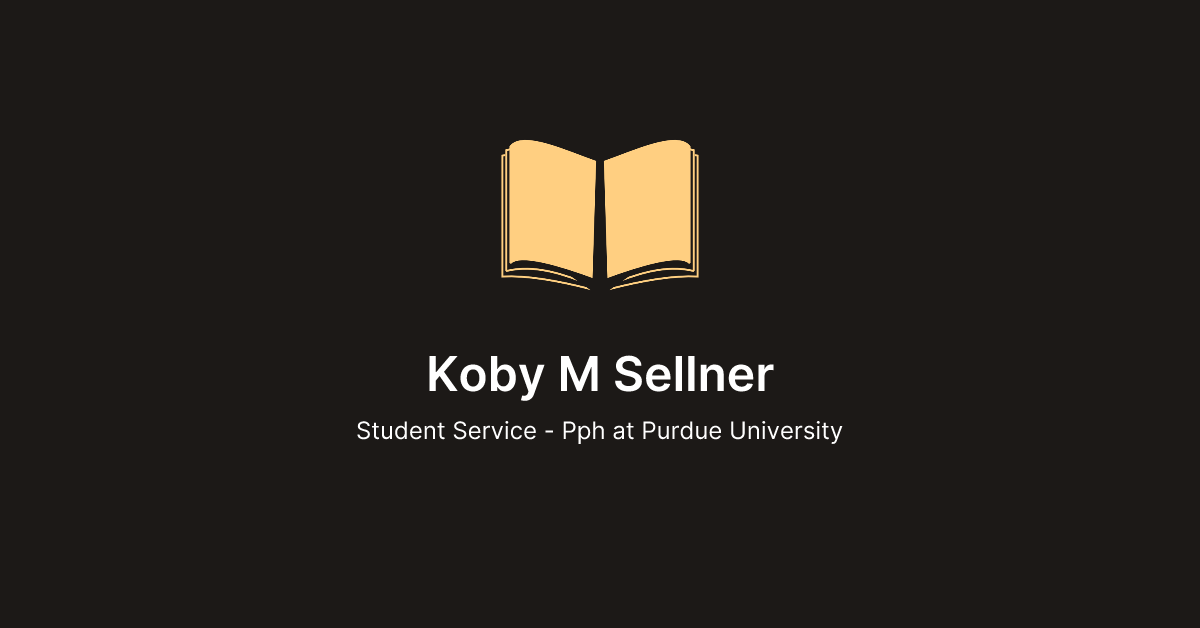 Koby M Sellner