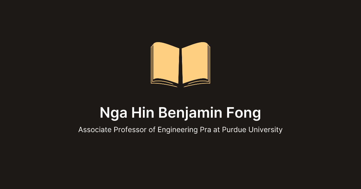Nga Hin Benjamin Fong