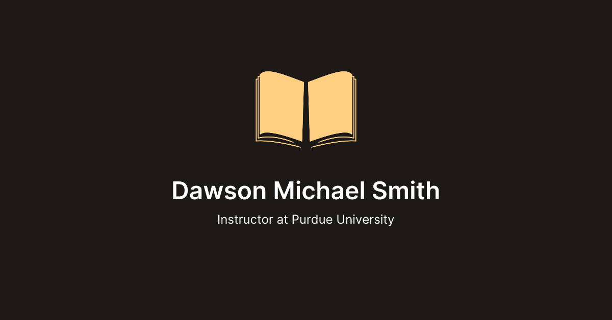 Dawson Michael Smith