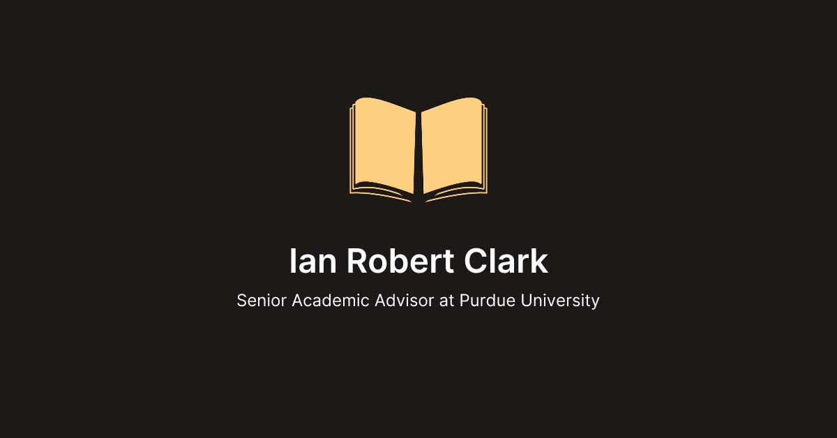 Ian Robert Clark