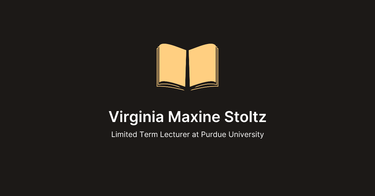 Virginia Maxine Stoltz
