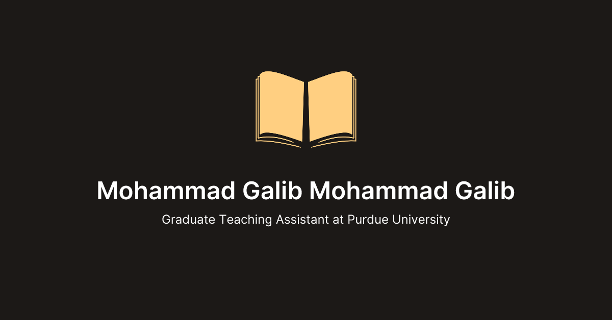 Mohammad Galib Mohammad Galib