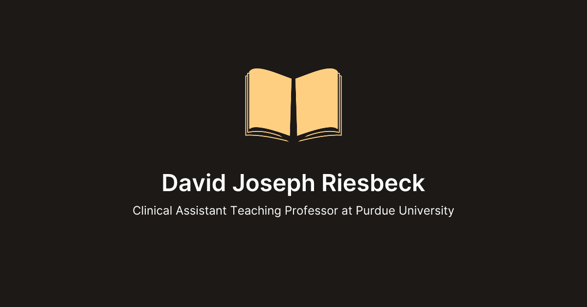 David Joseph Riesbeck