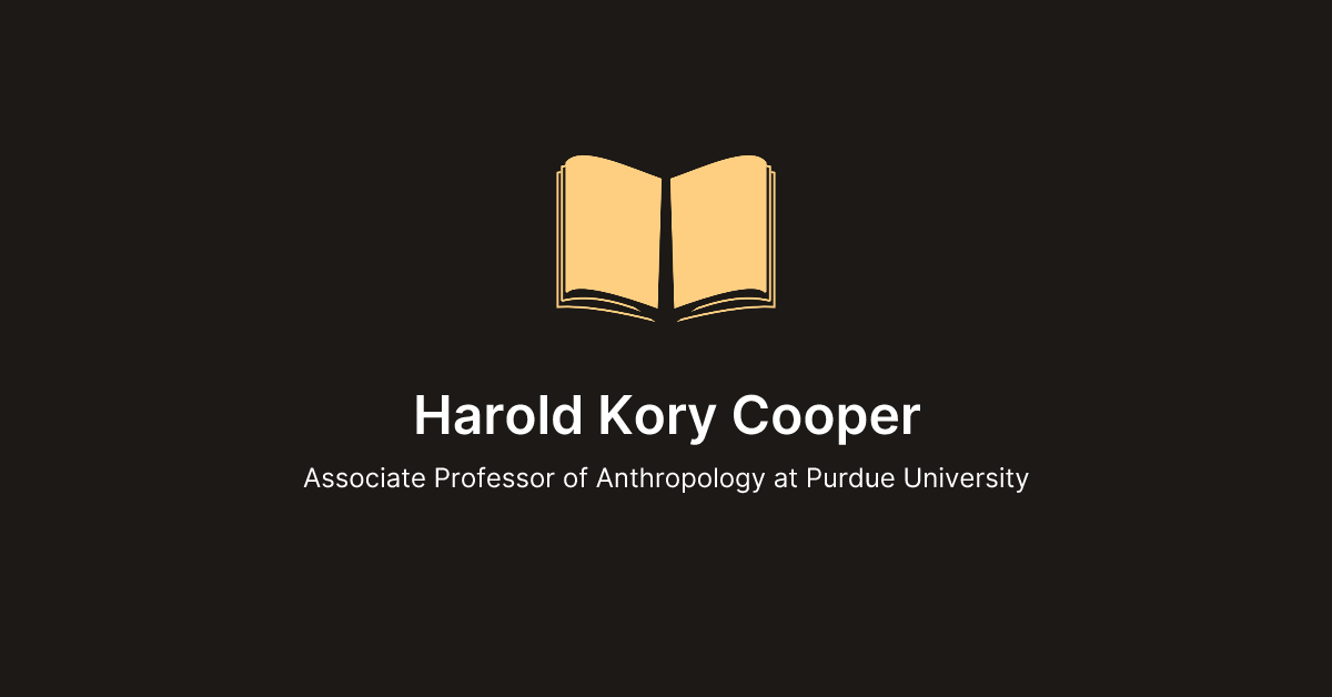 Harold Kory Cooper