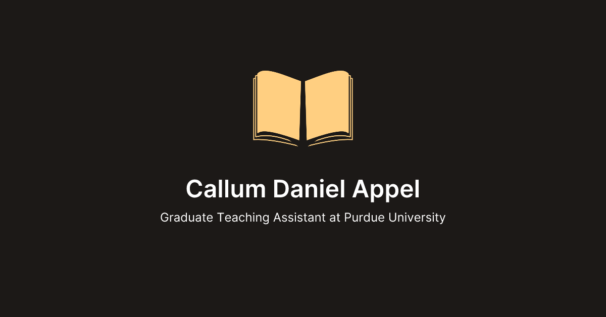 Callum Daniel Appel