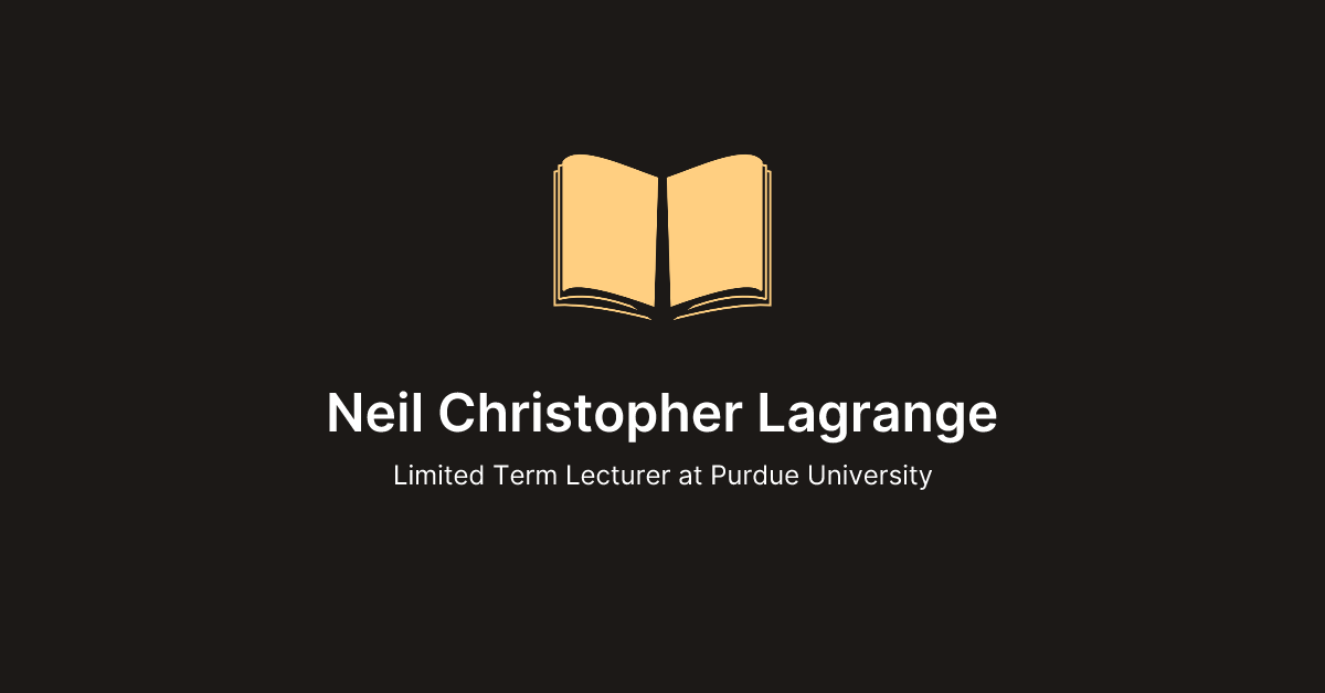 Neil Christopher Lagrange