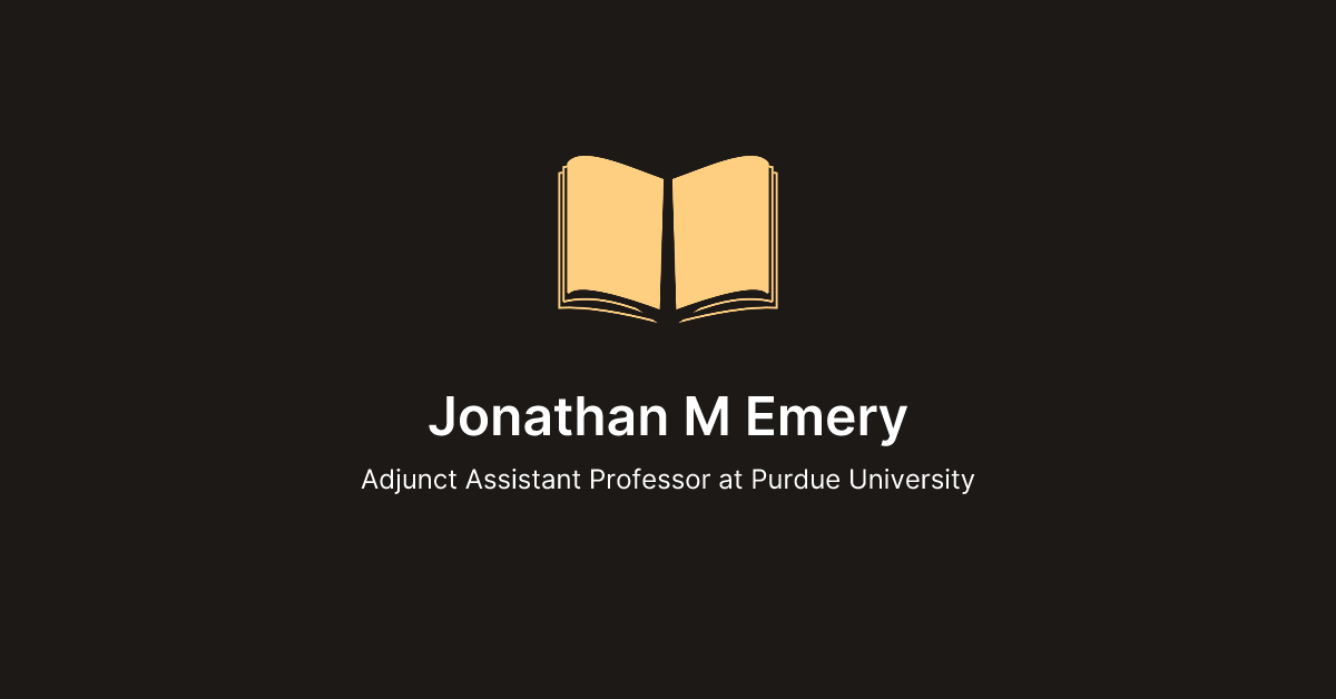 Jonathan M Emery