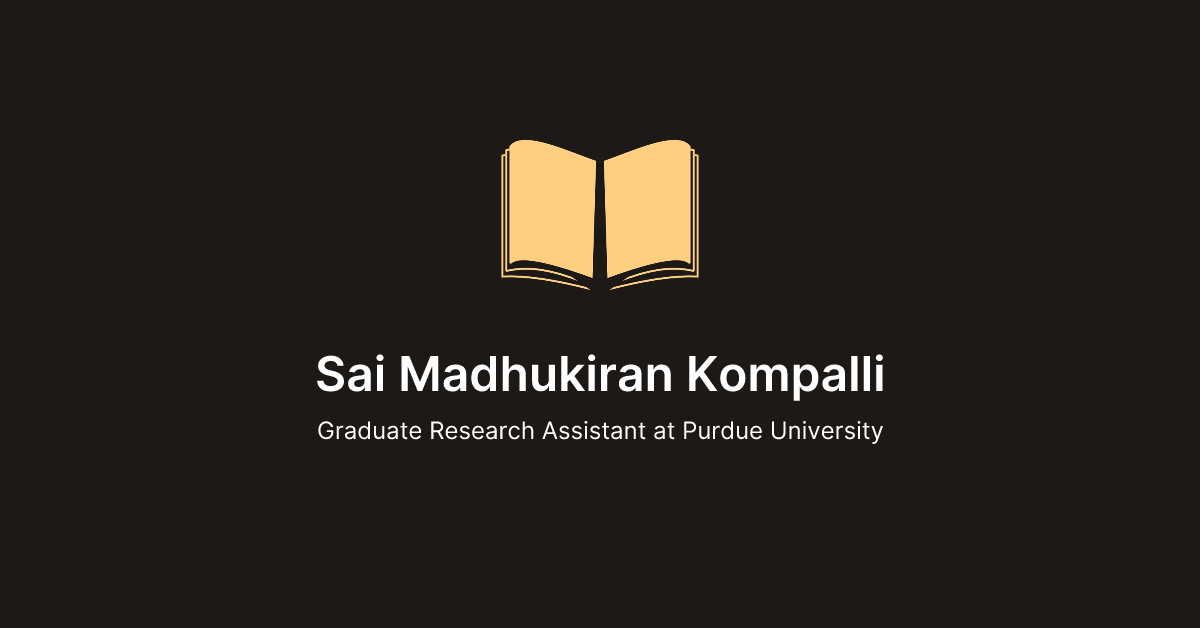 Sai Madhukiran Kompalli