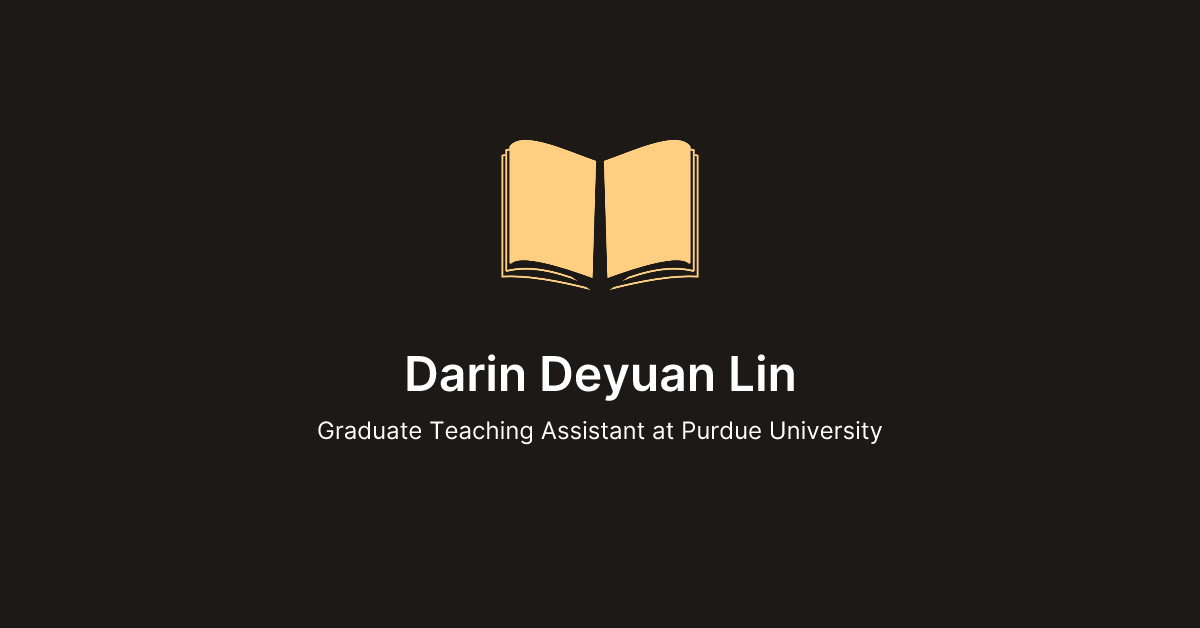 Darin Deyuan Lin