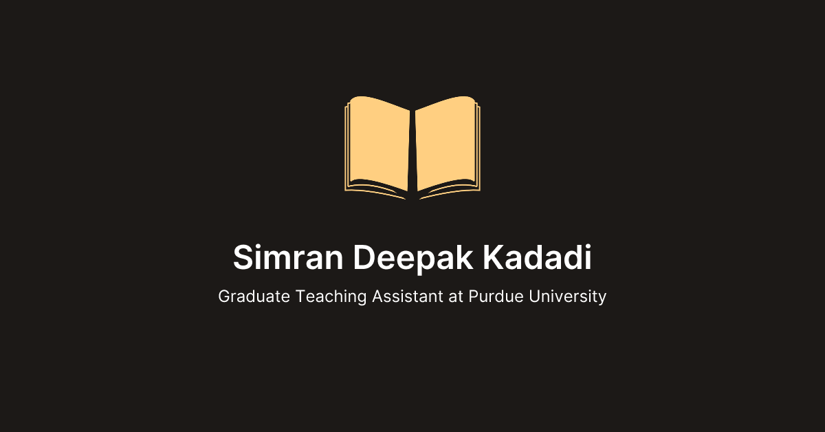 Simran Deepak Kadadi
