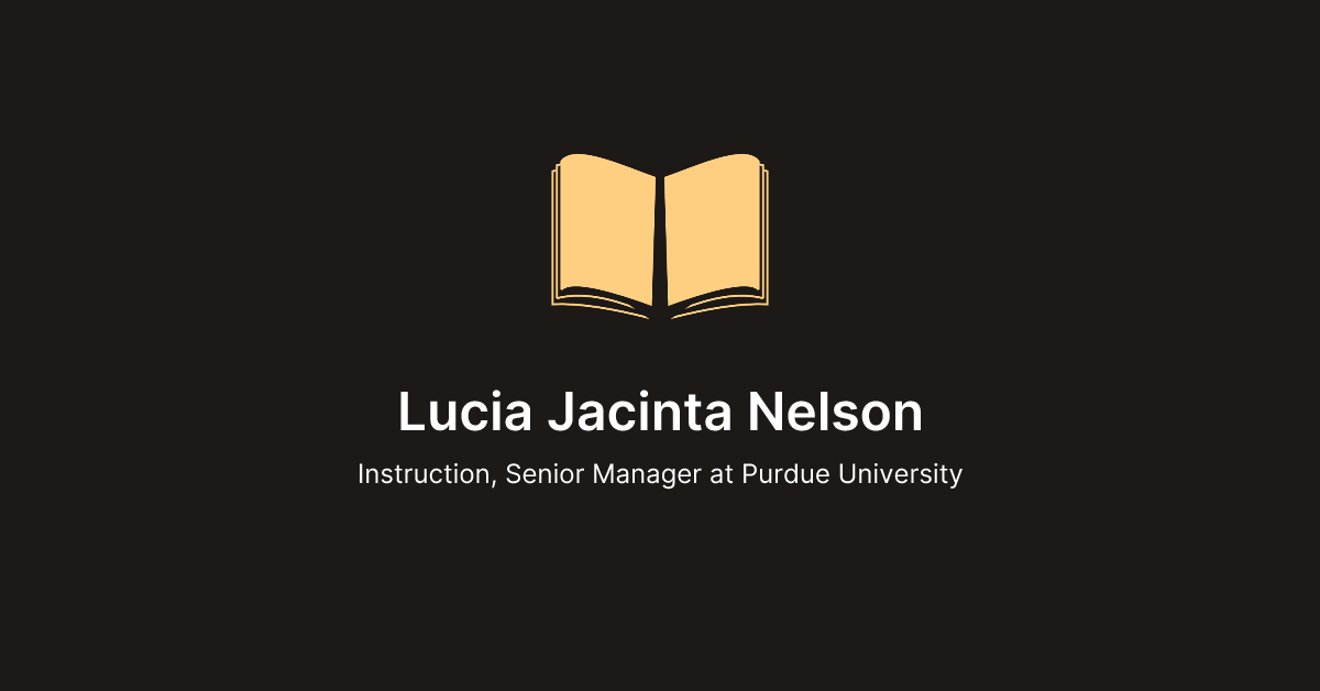 Lucia Jacinta Nelson
