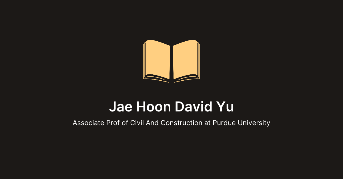 Jae Hoon David Yu