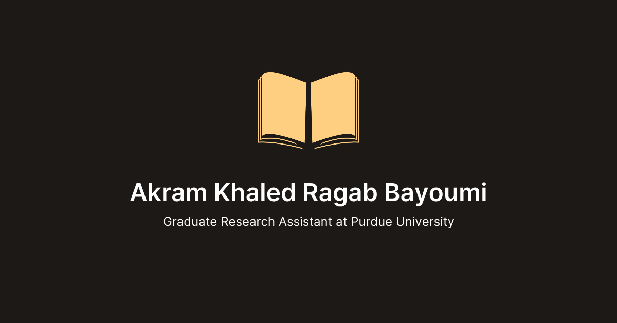 Akram Khaled Ragab Bayoumi